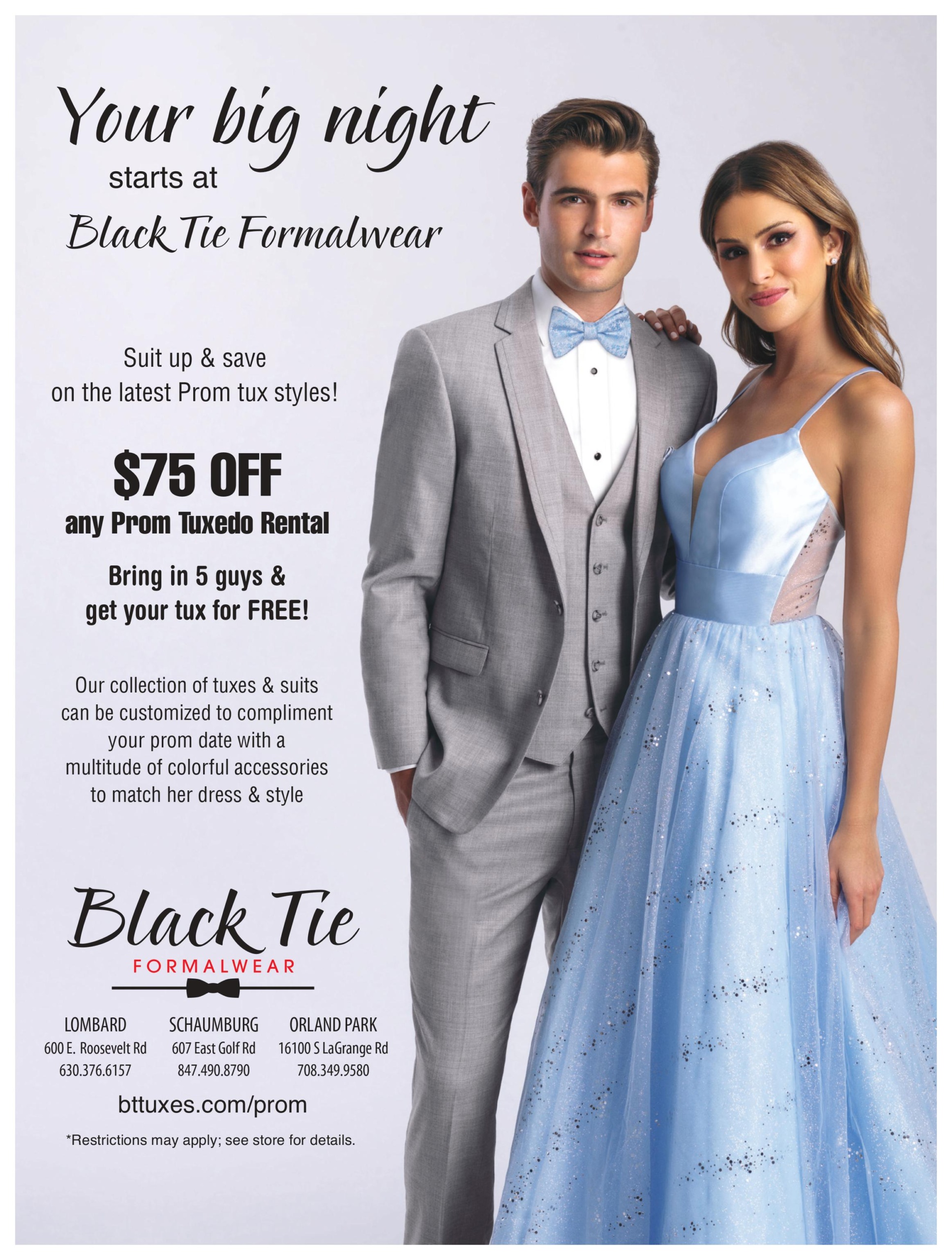 Prom - Black Tie Formalwear